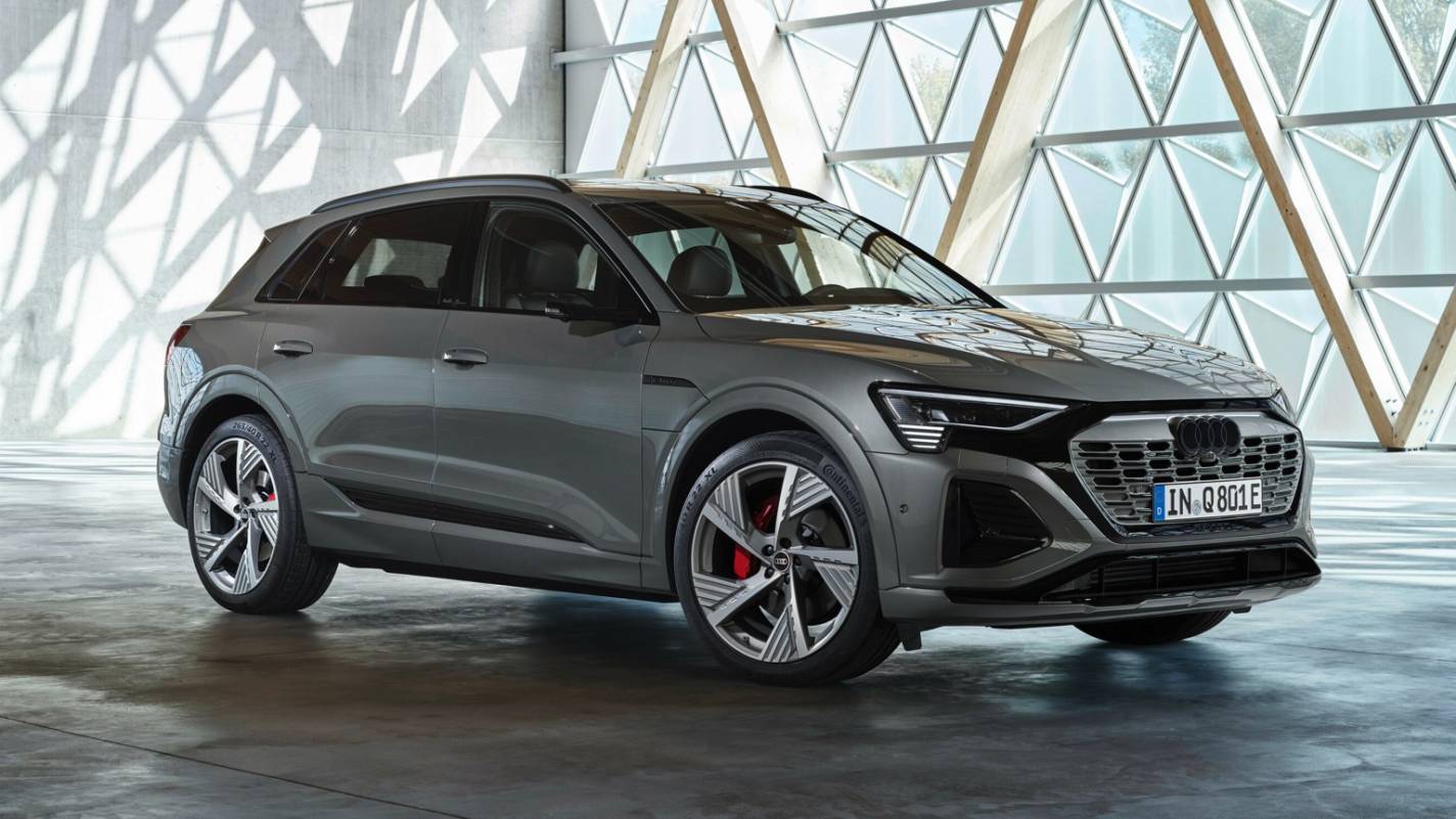Audi Q8 E-Tron Estate 250KW 50 Quattro 95KWH Sport 5dr Auto On Lease From £851.77 inc VAT